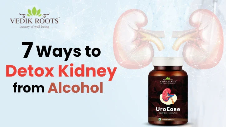 7 Ways to Detox Kidneys from Alcohol – Vedikroots